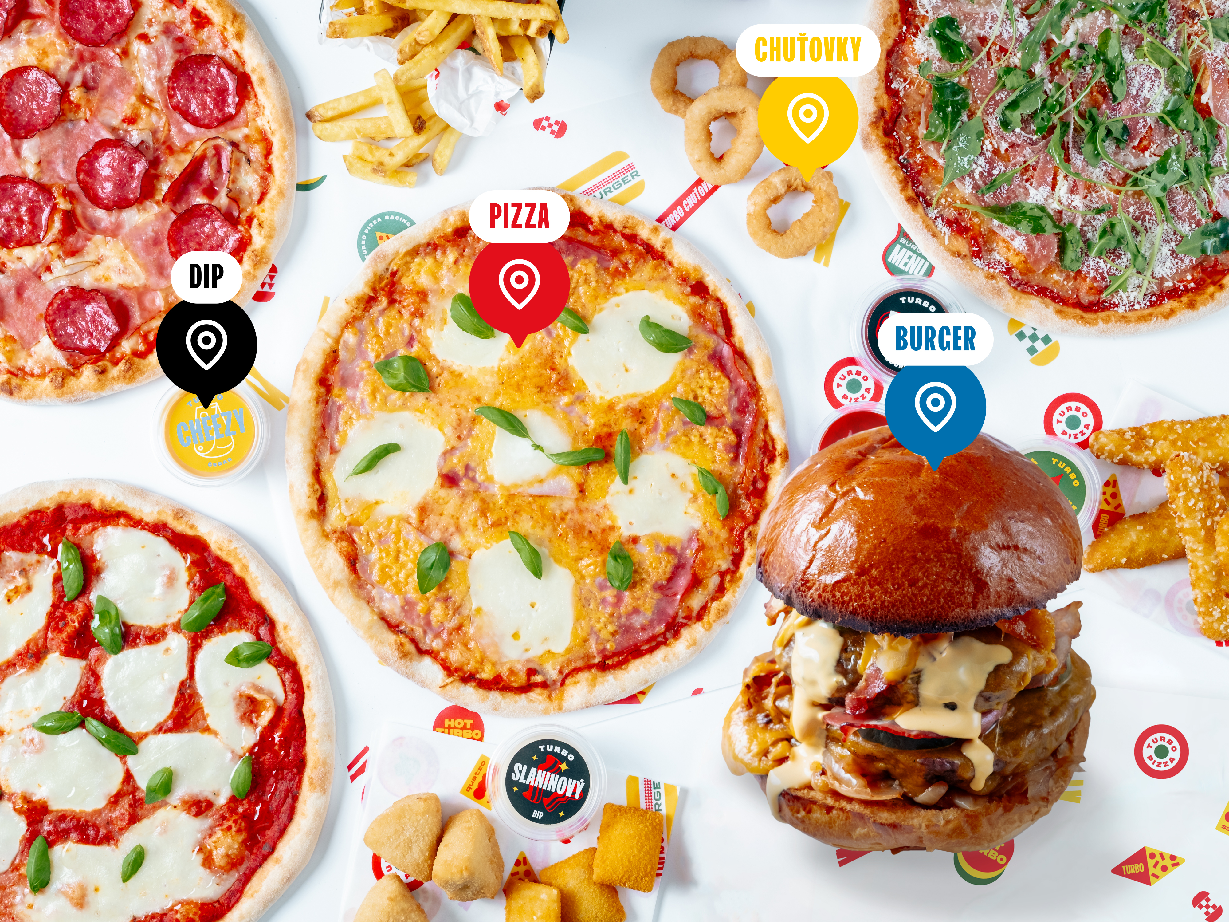 TURBO PIZZA – Najděte nejbližší pobočku!